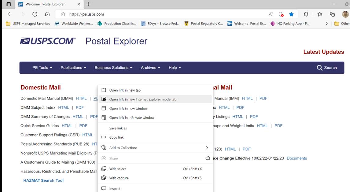 2. Click Allow for sites to be reloaded in Internet Explorer mode.